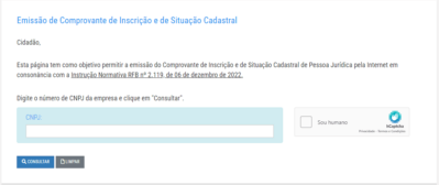 Como consultar um CNPJ de empresa: passo a passo gratuito